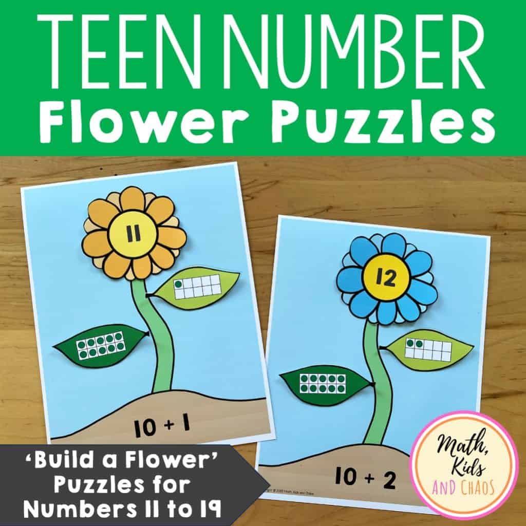 Preschool Number Puzzles for Numbers 1 to 10 - Math, Kids and Chaos